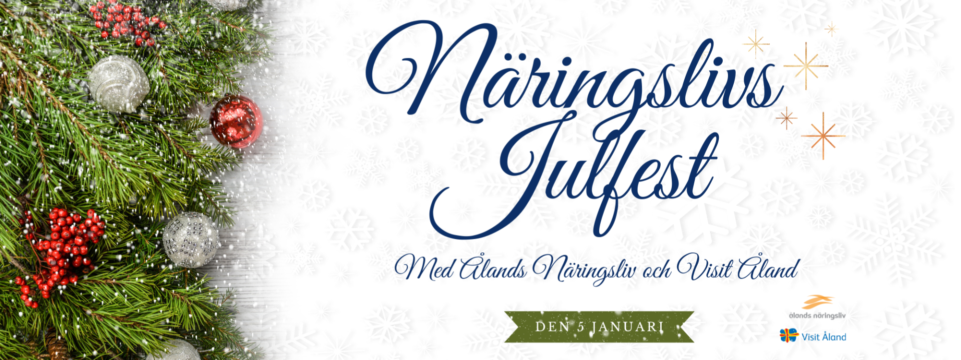 Näringslivsjulfest 5 Januari | Ålands Näringsliv
